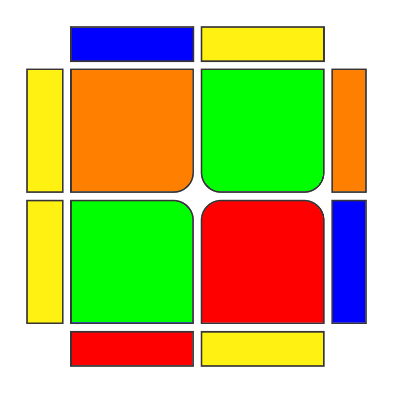 2x2 CLL Algorithms CLL 17 Pi Algorithm