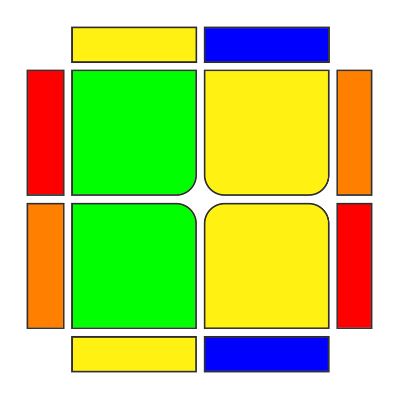 2x2 CLL Algorithms CLL 35 T Algorithm